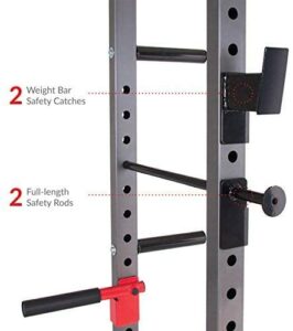 Body Power Deluxe PBC5380 Power Rack | Made With Athletes in Mind